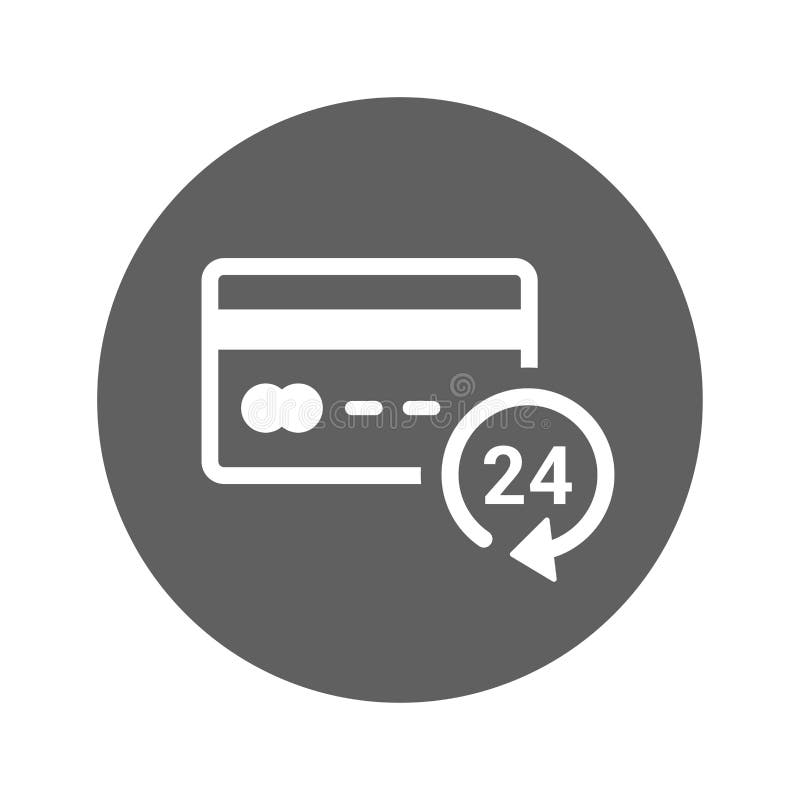 Card, Clock, Hour Icon . Gray Vector Graphics Stock Illustration ...