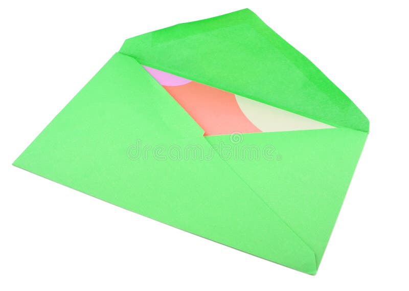 Card and envelope stock photo. Image of greetings, birthday - 6448784
