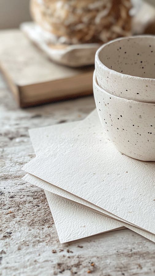 Card Featuring Perforated Corners for a Unique Modern Appearance. Stock ...