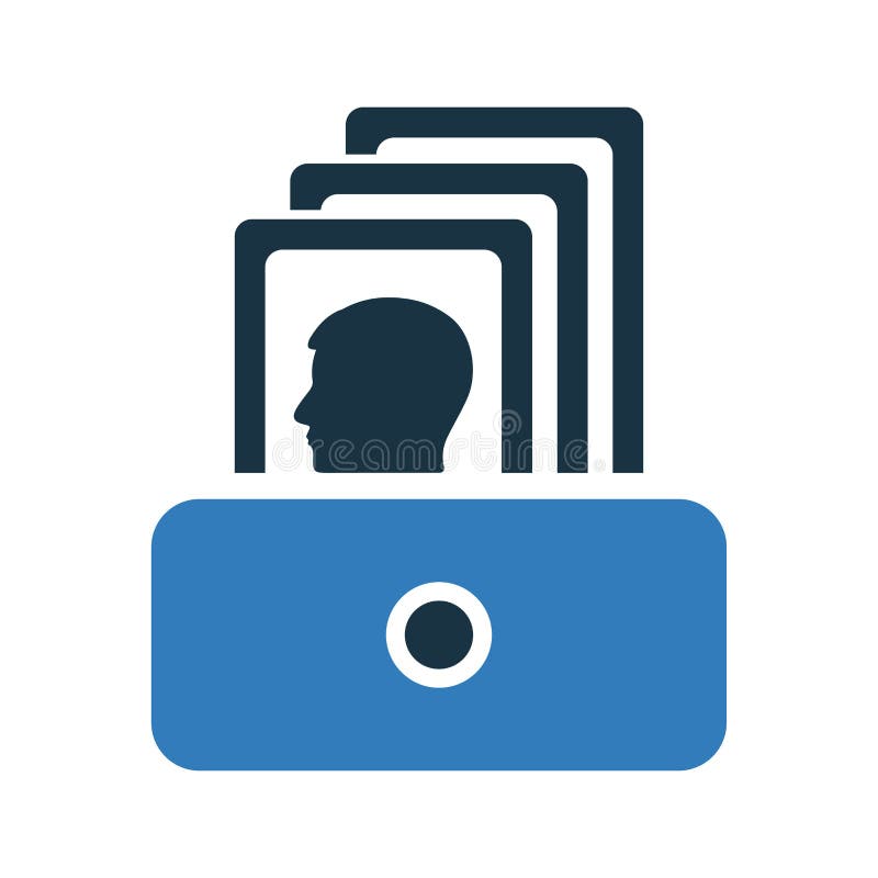 Card File Icon, Documents, Catalog, Information Paper Stock ...