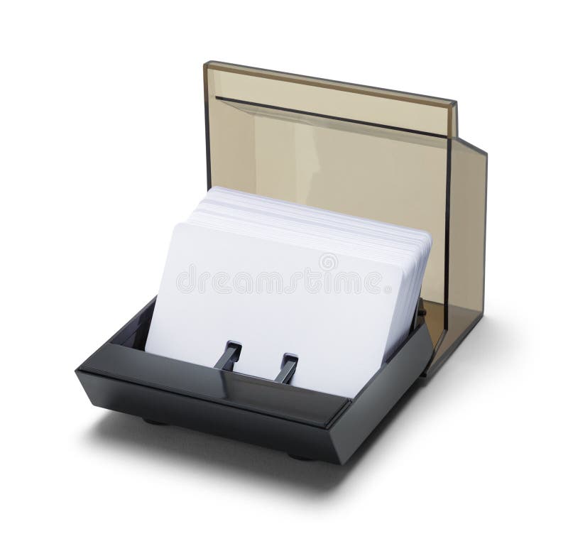 Card File Open stock illustration. Illustration of card - 96154976