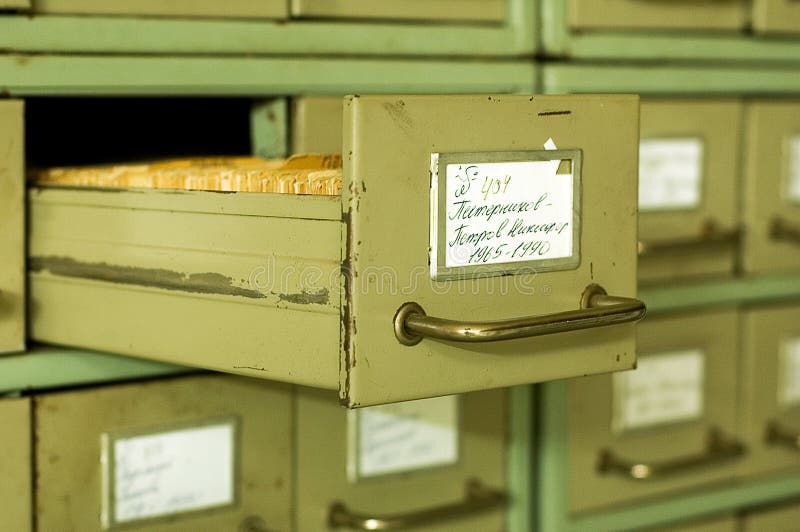 Card files stock image. Image of data, book, history - 12973389