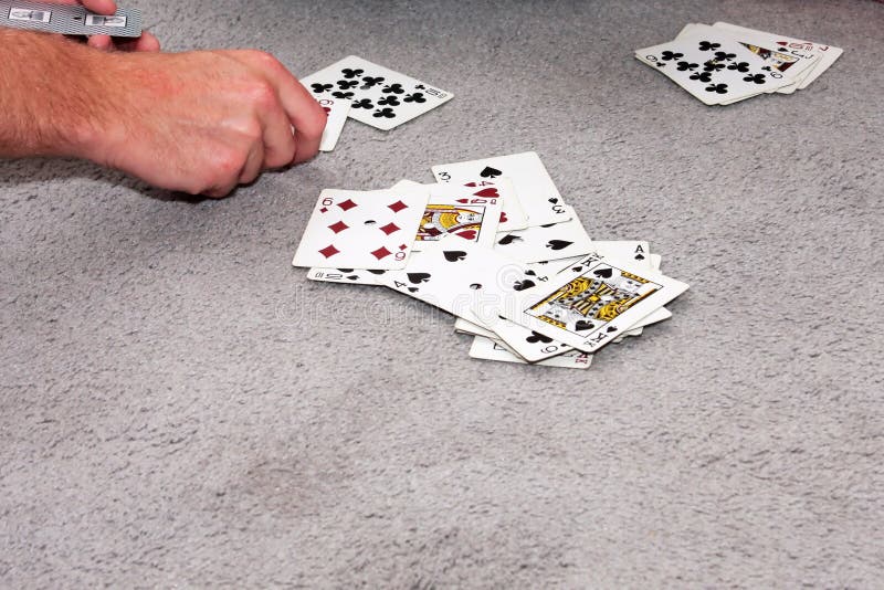Card Game stock photo. Image of game, hearts, queen, carpet - 9688250