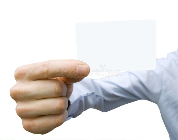 Card in hand stock photo. Image of identity, note, hand - 5272018