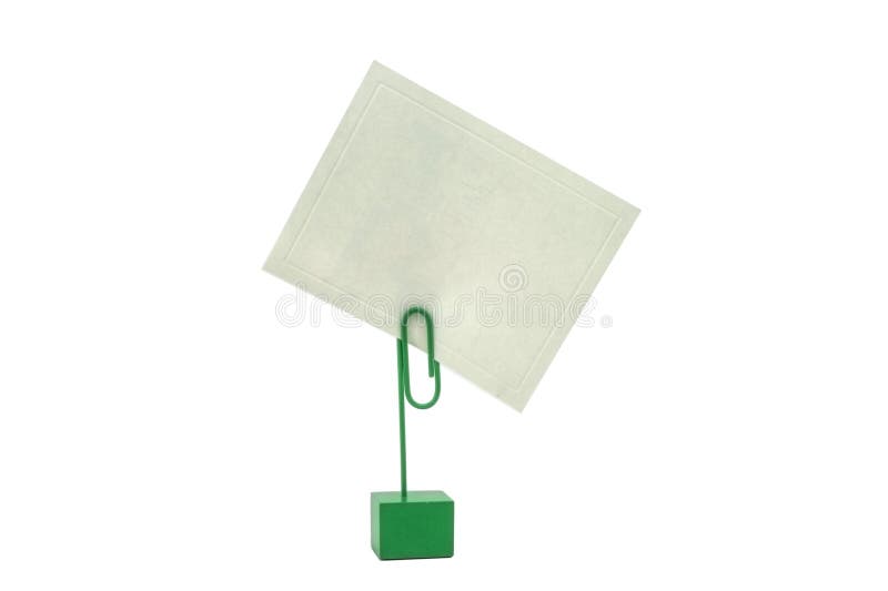 Card holder stock photo. Image of communicate, board - 11190114