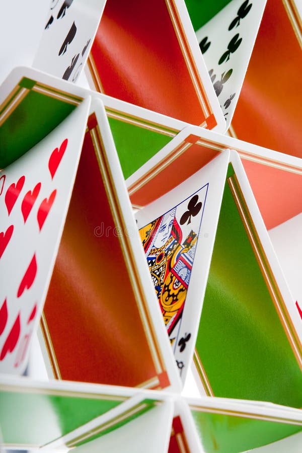 120 Playing Card Pyramid Stock Photos - Free & Royalty-Free Stock ...