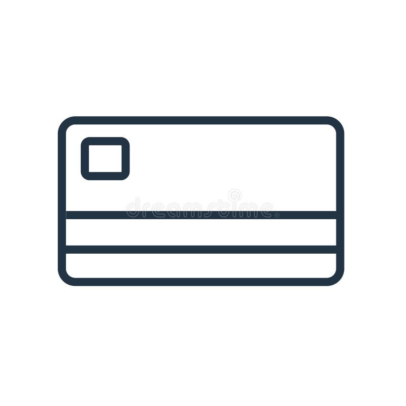 Card Icon Vector Isolated on White Background, Card Sign Stock Vector ...