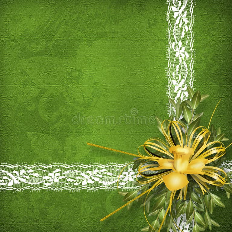 Card for Invitation with Bunch of Flower Stock Illustration ...