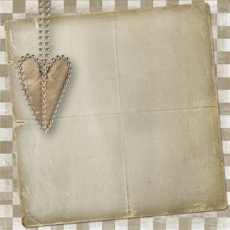 Card for Invitation with Heart Stock Image - Image of congratulation ...