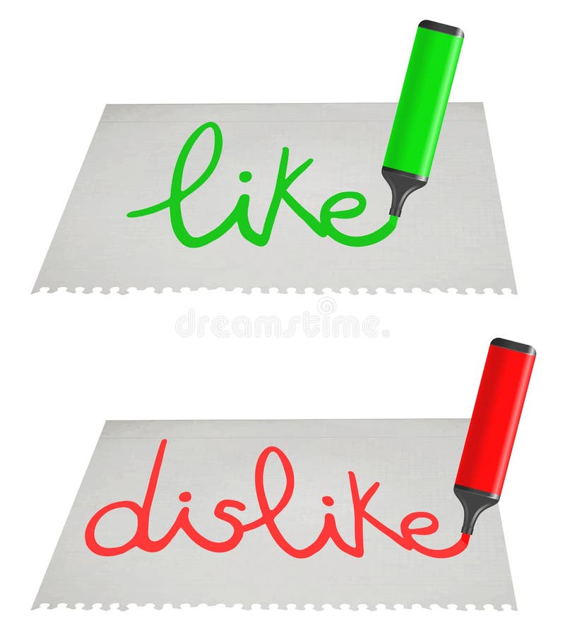 Like dislike icon stock vector. Illustration of competition - 30756262