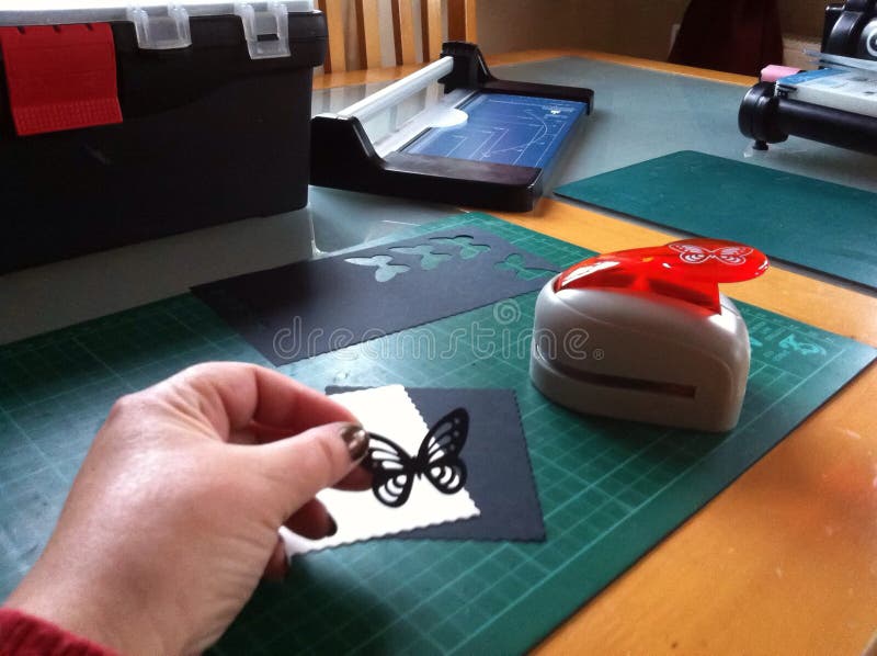 Card Making editorial stock image. Image of scrapbooks - 62833464