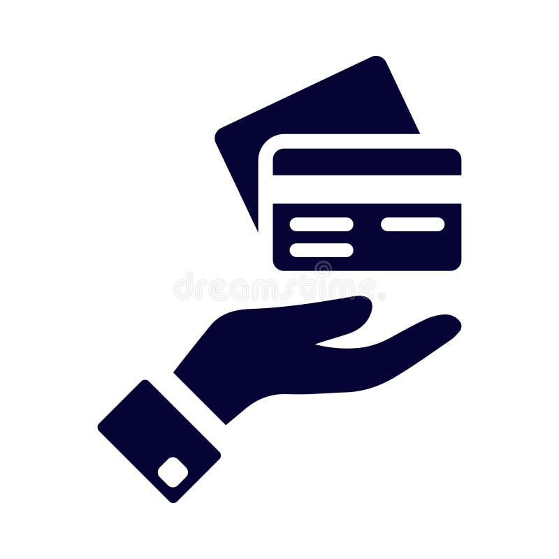 Card, Mastercard, Credit Card, and , Credit Card on Hand Icon Stock ...