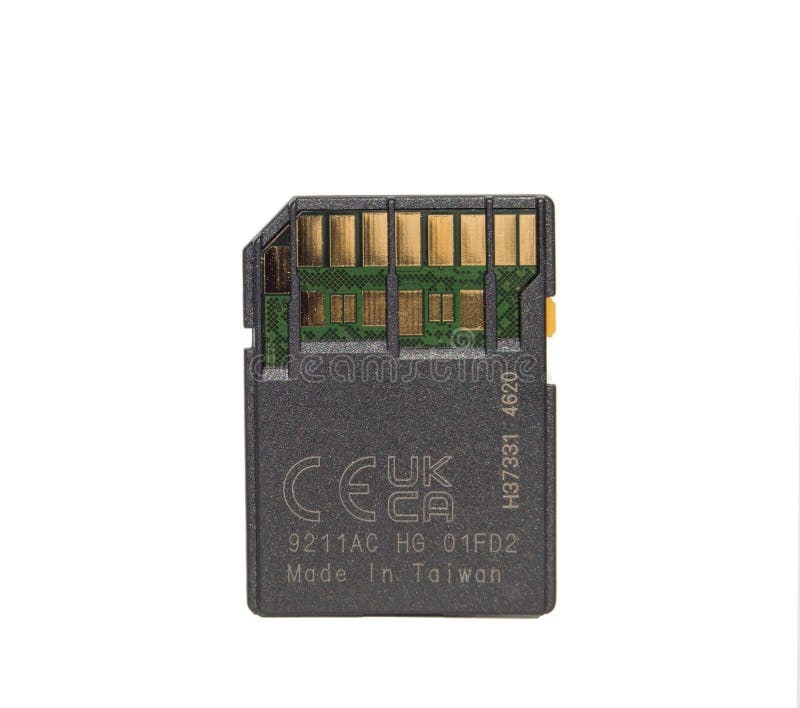 .card, Memory, Brings To, White, Background, View, Front, Back Stock ...