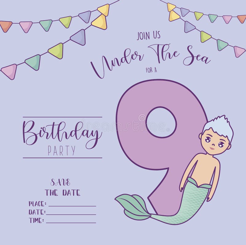 Mermaid Male Stock Illustrations – 491 Mermaid Male Stock Illustrations ...