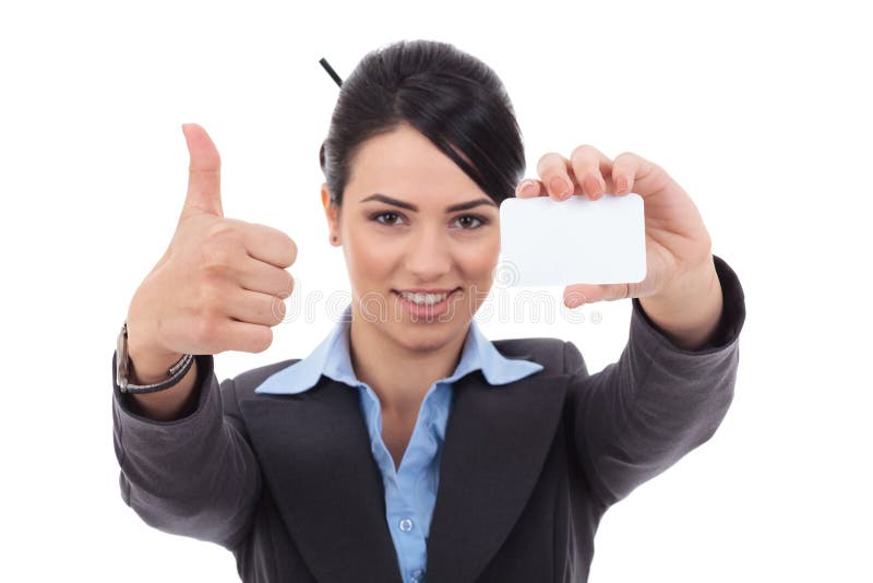This card is ok stock image. Image of business, blank - 28782895