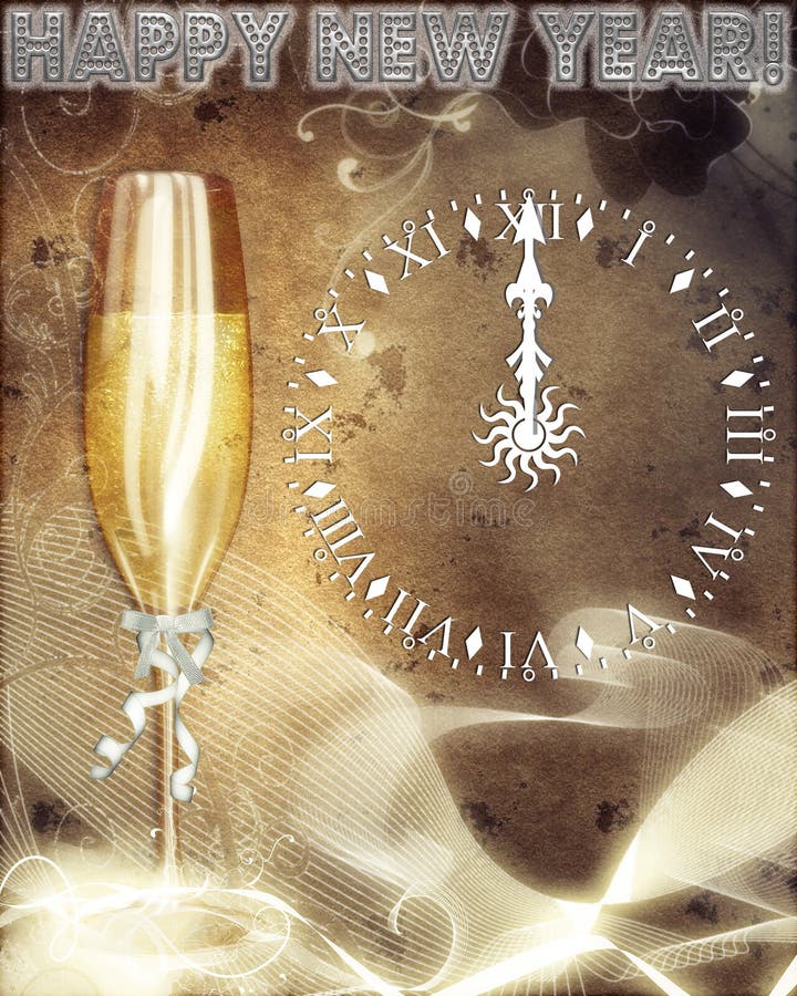 Card with Party Elements stock illustration. Illustration of background ...