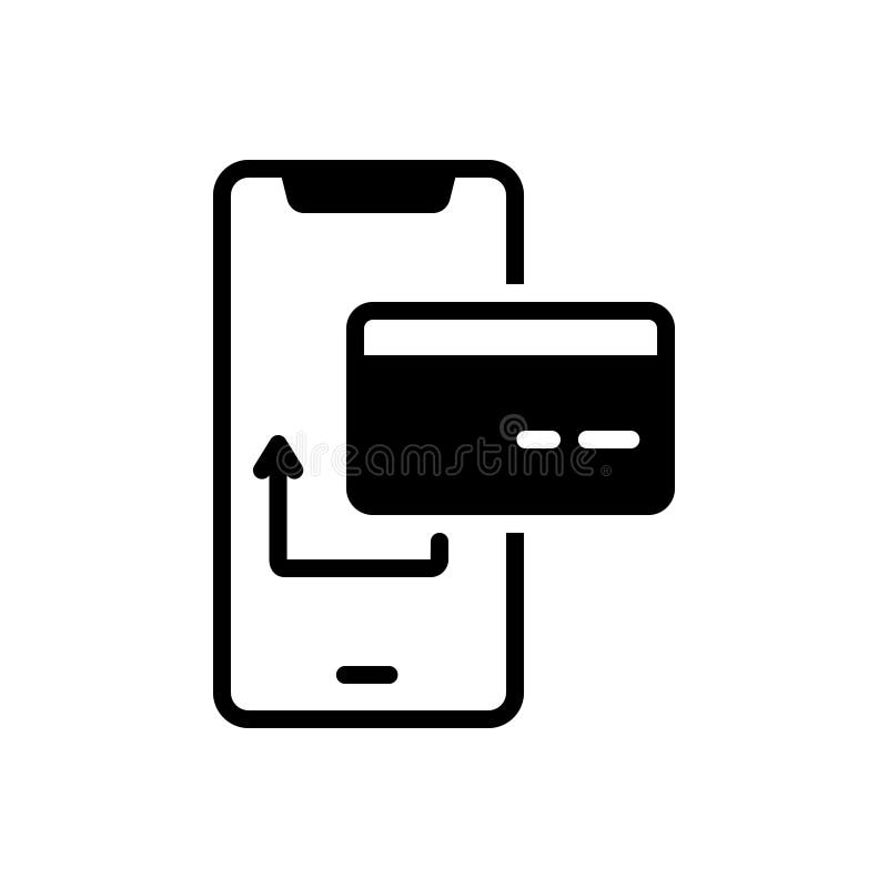 E-payment Electronic Concept with Circle Icon for Website Template or ...