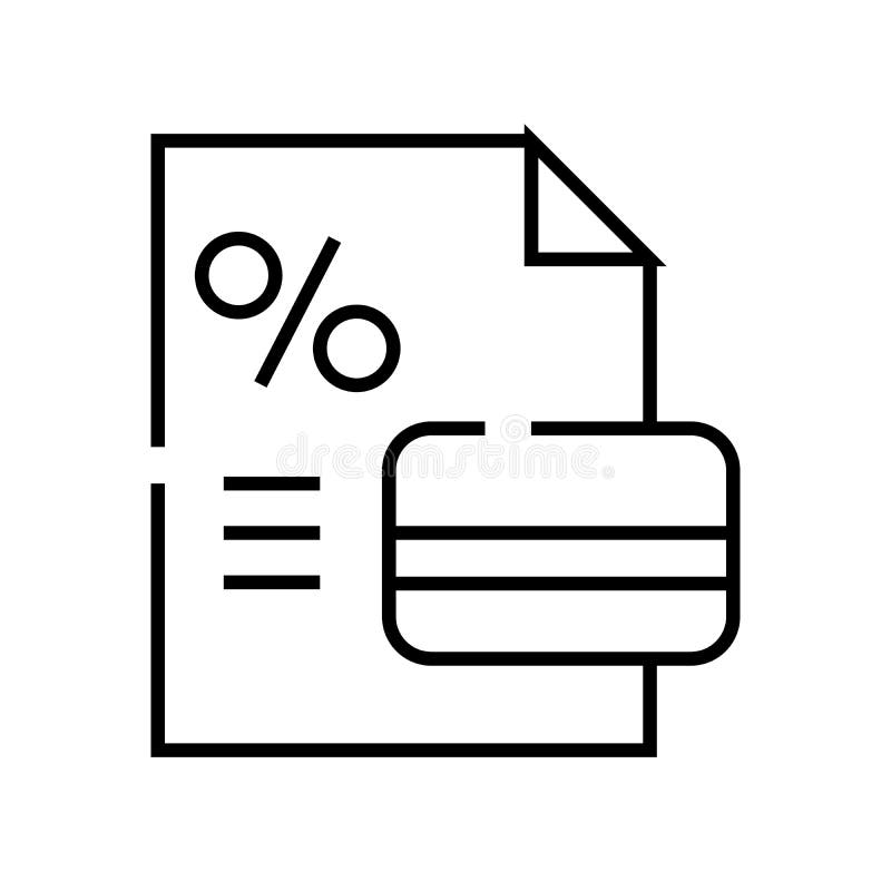 Payment Line Icons Collection. Transaction, Remittance, Settlement ...