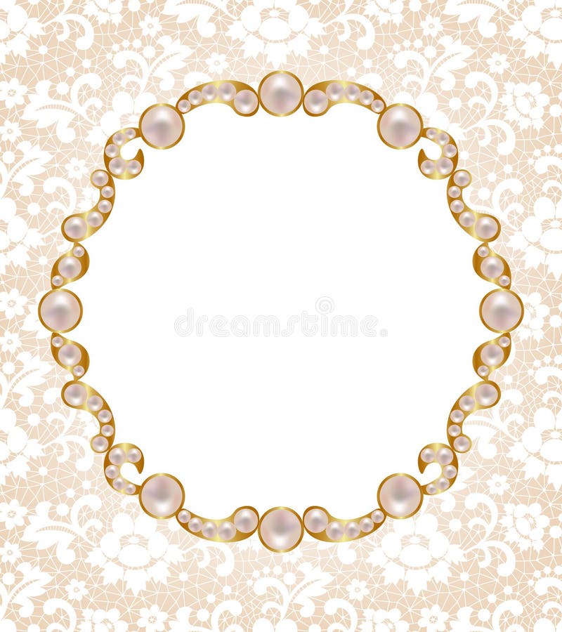 Party Invitation. Holographic Fish or Mermaid Scales, Pearls and Frame ...