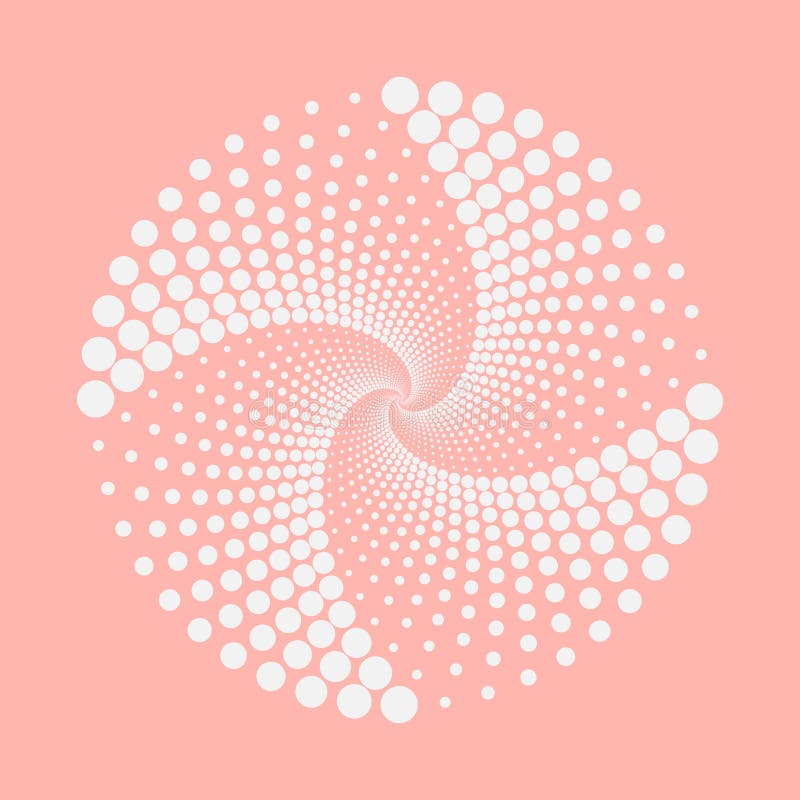 Modern Geometric Round Pattern from Many Circles. Stock Vector ...