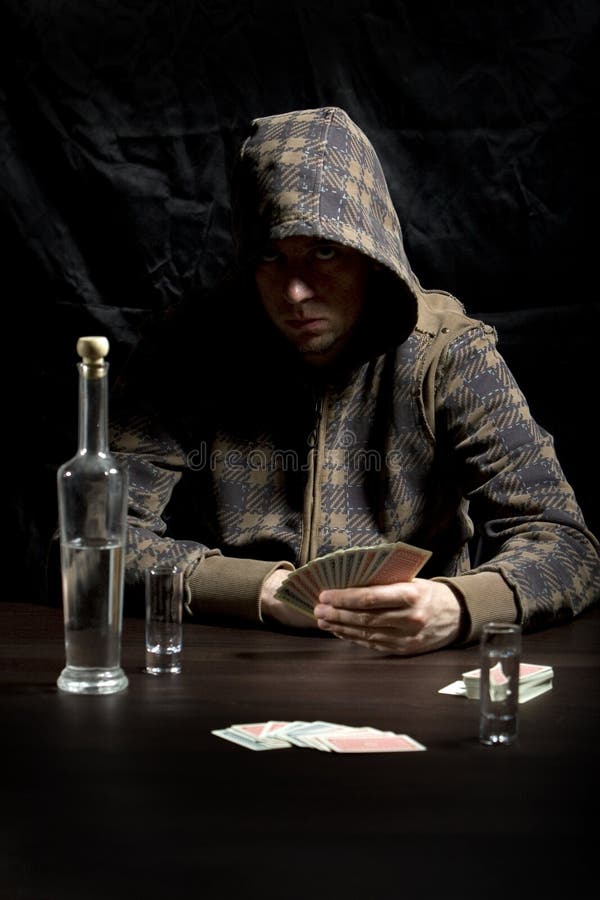 Card player stock image. Image of glasses, nightlife, hand - 9278531