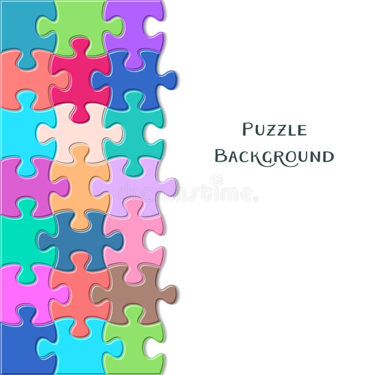 Blank Puzzle Card Template Stock Illustrations – 1,394 Blank Puzzle ...