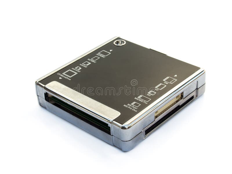 Card reader stock image. Image of information, secure - 21017767
