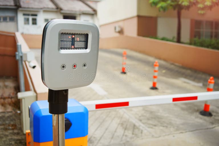 Card Reader Scanner for Car Entry and Exit Parking Access Control ...