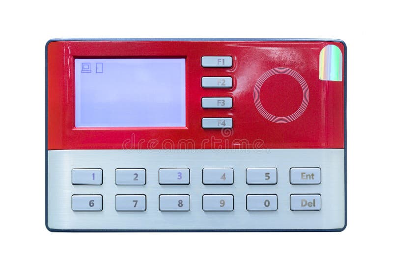 Card Scan on Access Control Stock Image - Image of data, protection ...