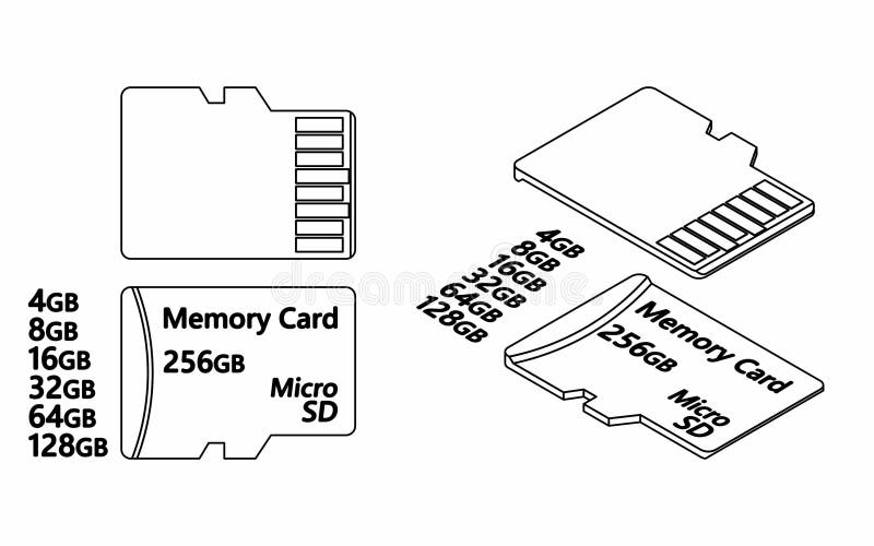 Sd Outline Stock Illustrations – 2,592 Sd Outline Stock Illustrations ...