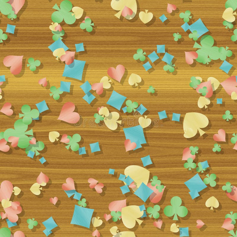 Card Shapes Seamless Generated Wood Texture Background Stock ...