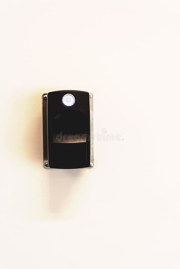 Card Swipe Electronic Door Device Stock Image - Image of house ...