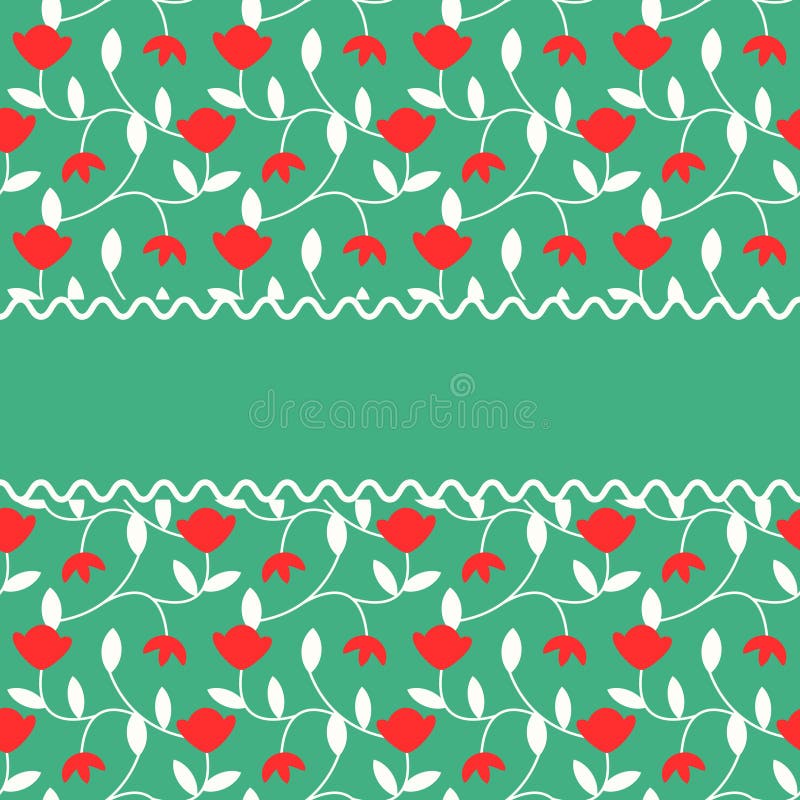 Card template stock illustration. Illustration of flowers - 39359293