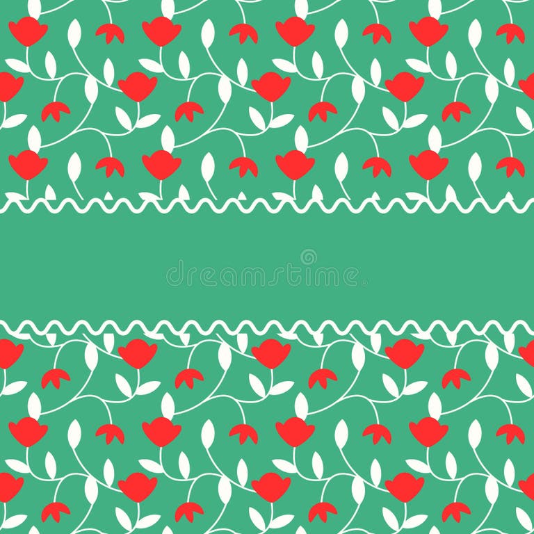 Card template stock illustration. Illustration of flowers - 39359293