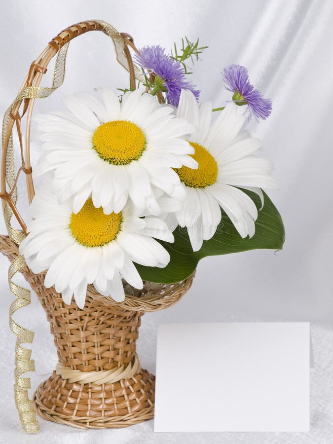 Card for text and bouquet stock image. Image of beauty - 14854277