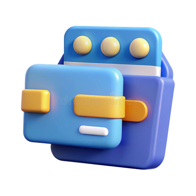 Card Transaction Process 3D Icon Payment and Banking Symbol Stock ...