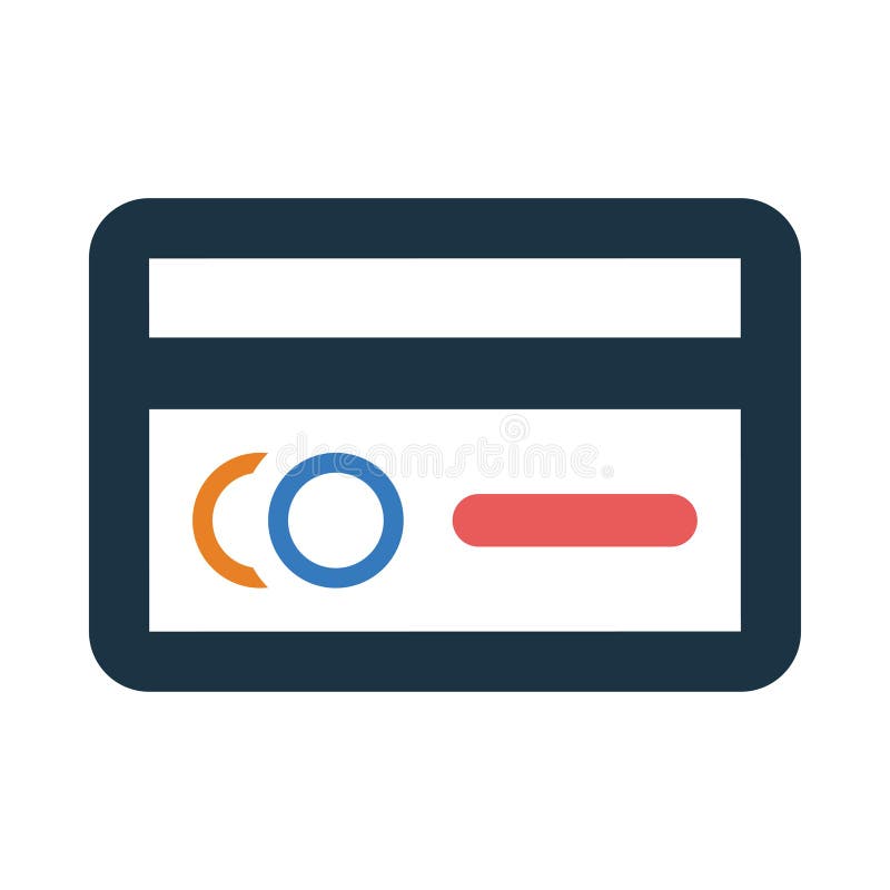 Card, Visa Card, Credit Card, Credit Card Icon Stock Vector ...