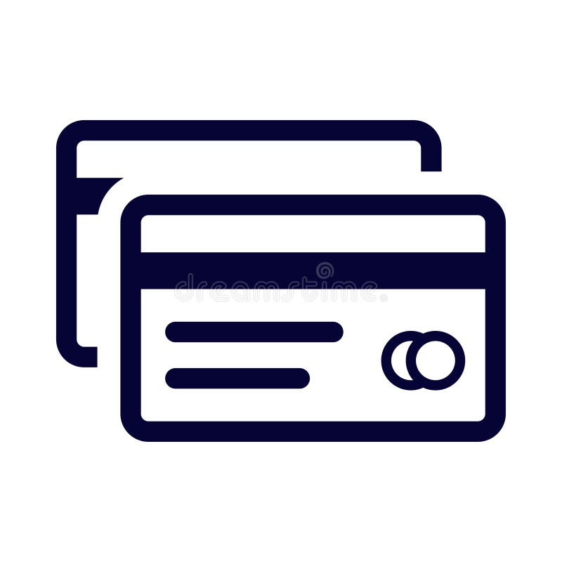 Card, Visa Card, Credit Card, Visa Card Icon Stock Vector ...