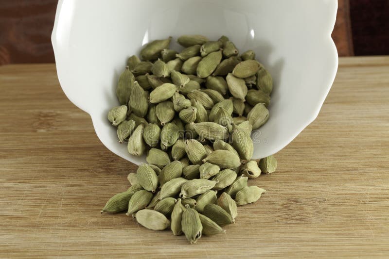 Cardamom Green Seeds stock image. Image of oriential - 16688349