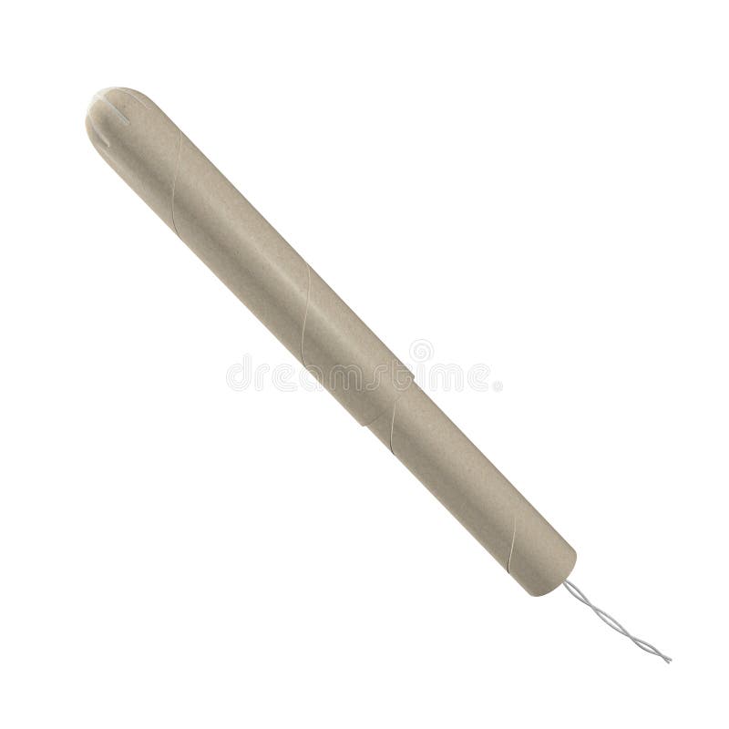 Cardboard Applicator Tampon Stock Illustration - Illustration of ...