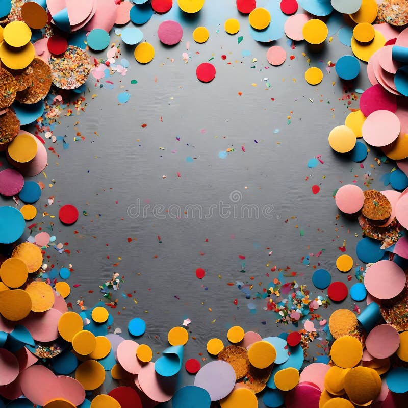 Confetti Border Ai Stock Illustrations – 7,850 Confetti Border Ai Stock ...