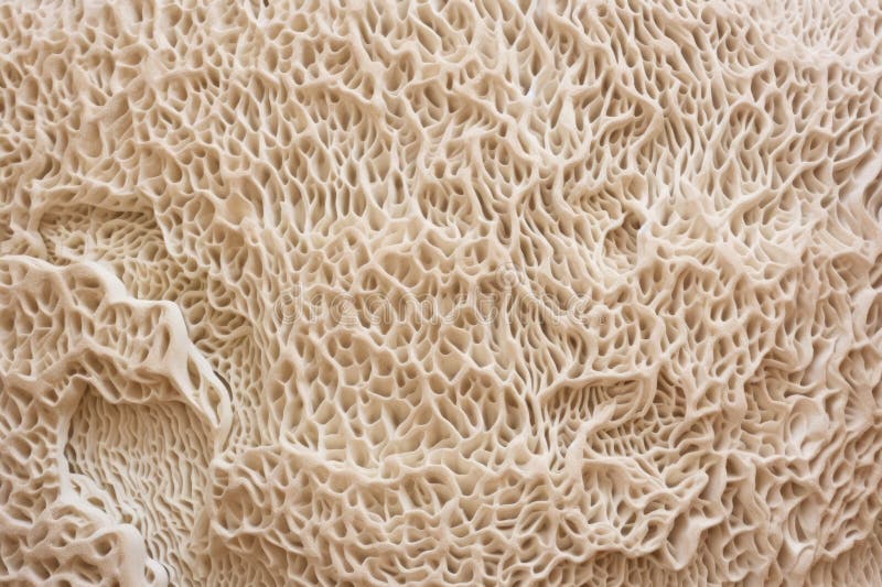 Cardboard of a Bleached Brain Coral Stock Image - Image of ecosystem ...