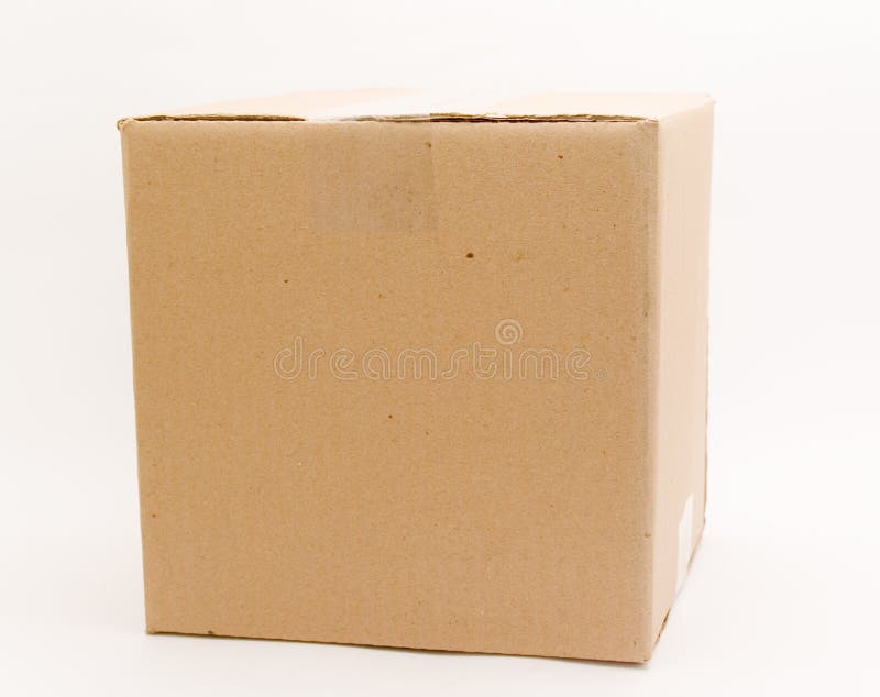 Closed box stock photo. Image of paper, recycle, path, packaging - 153096