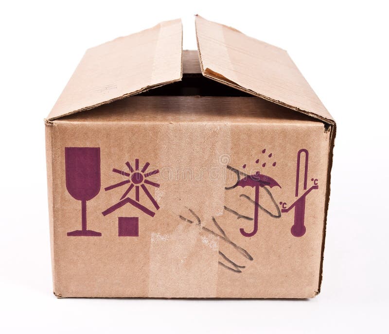 Cardboard box stock image. Image of package, packet, square - 14655087