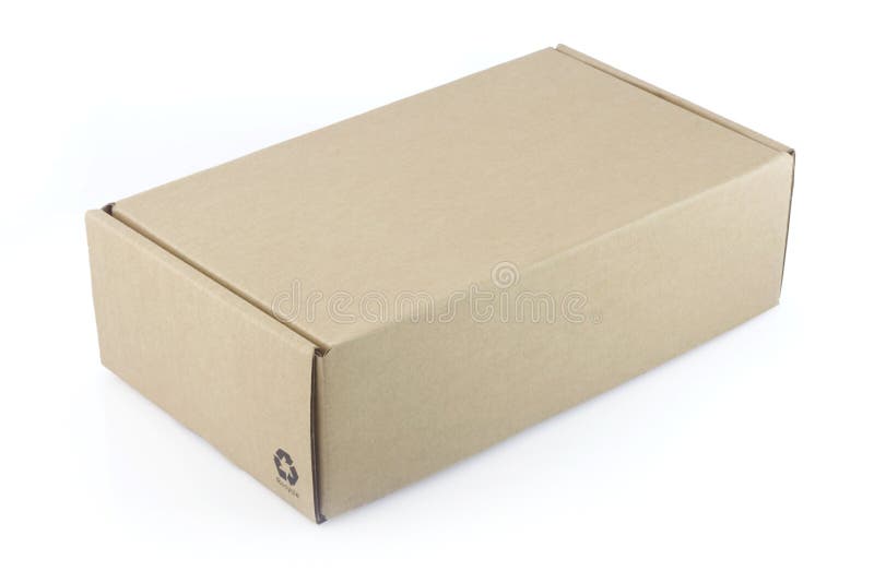 Brown Box stock image. Image of archive, side, photographs - 970275