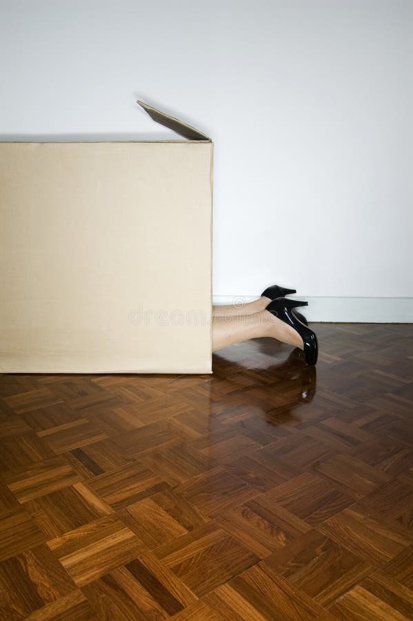 Cardboard box stock image. Image of cardboard, lost, moving - 6692117