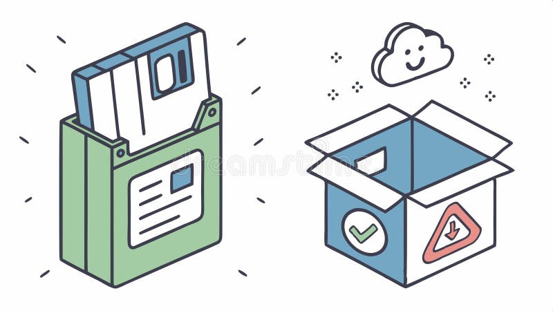 Cardboard Box with Arrow, Delivery and Shipping Symbol Vector Design ...