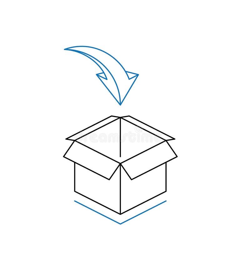Box Arrow Stock Illustrations – 48,242 Box Arrow Stock Illustrations ...