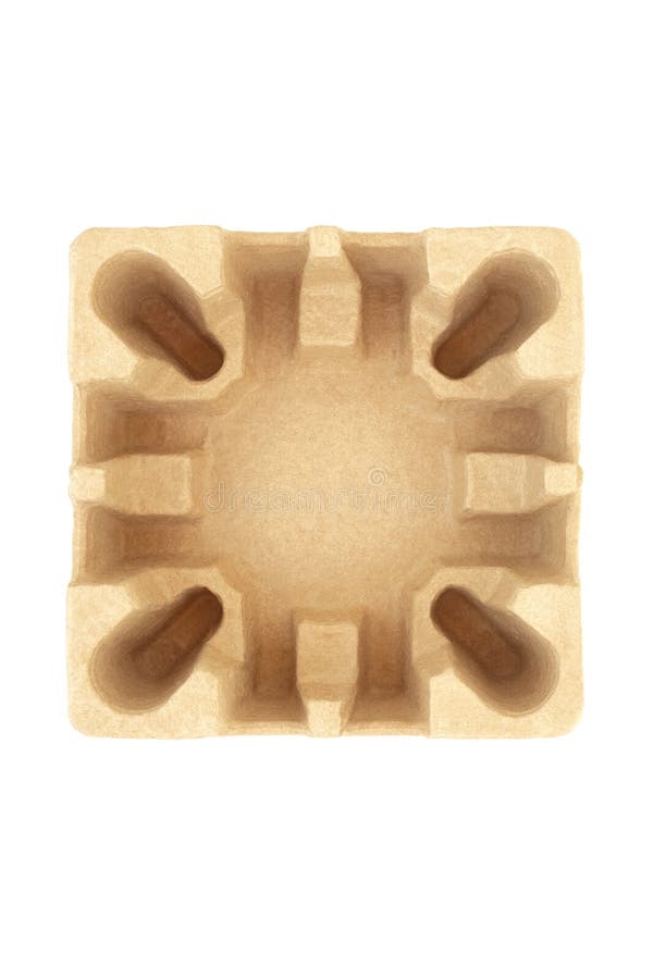 Cardboard Box Brown Insert for Delivery Package Stock Photo - Image of ...