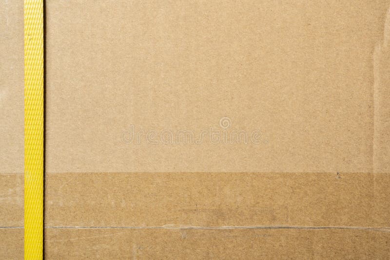 Cardboard Box With Tape Texture